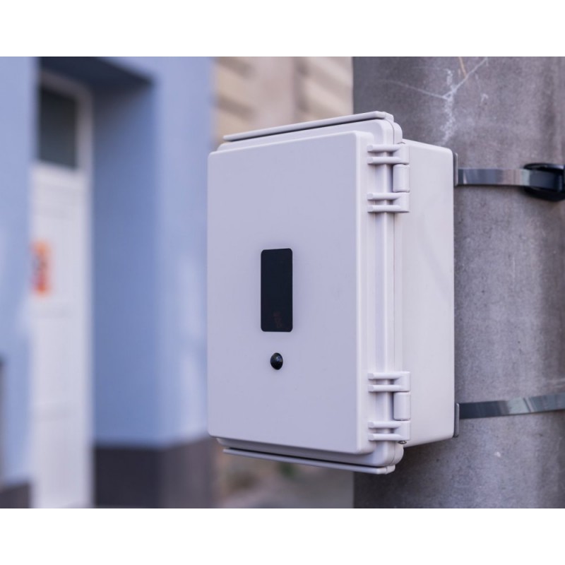 4G Security Camera in utility box